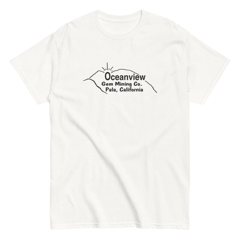 Men’s classic tee – Oceanview Mine – DigForGems.com (Ocean View Mine ...